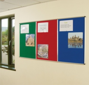 Shield Multi-Bank Notice Boards - Signs 4 Schools